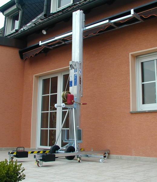 Lastenlift Typ LMX 500W mit Wechselfahrgestell